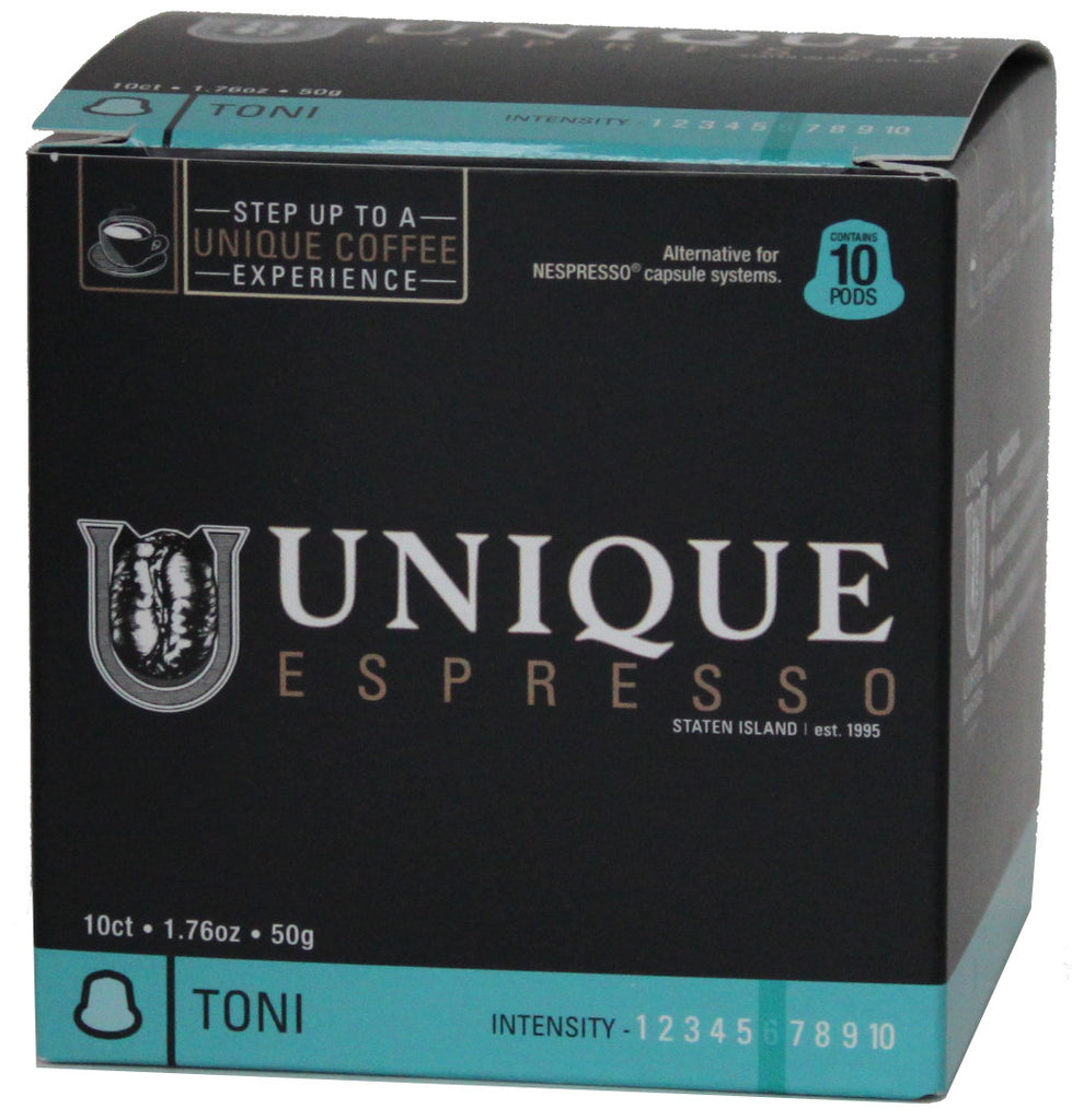 Toni 10 Count Nespresso® Compatible Capsule - Shop Our Nespresso ...